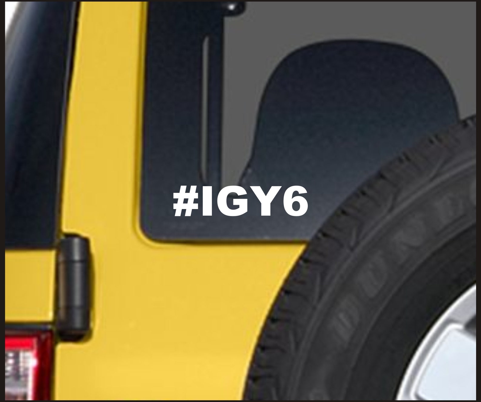 IGY6 Vinyl Decal, I've Got Your Six Vinyl Decal, I Got Your Six Sticker ...