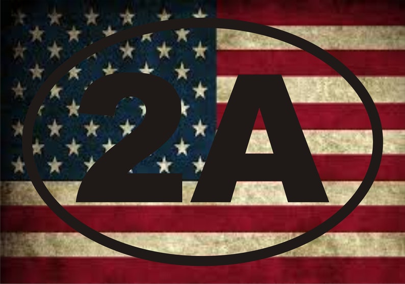 2nd Amendment Vinyl Decal 2A Vinyl Decal 2A Vinyl Sticker | Etsy