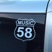 Music 58 Decal Crooked Road Decal Highway 58 Music Decal - Etsy