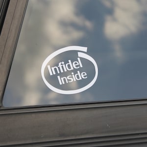 Decal "infidel Inside" Vinyl - Etsy