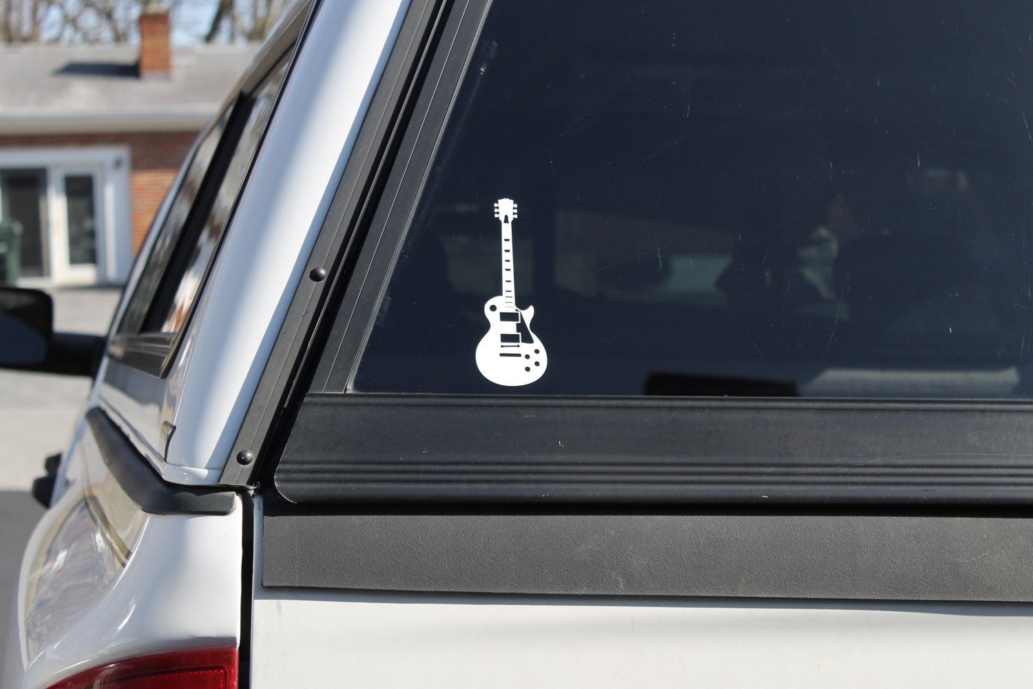 Cool guitar decal Electric Guitar Sticker Vinyl guitar | Etsy