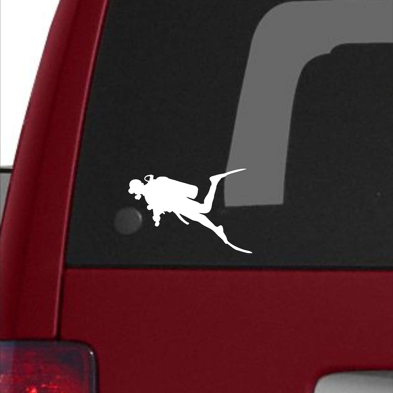 Scuba Diver Decals - Etsy
