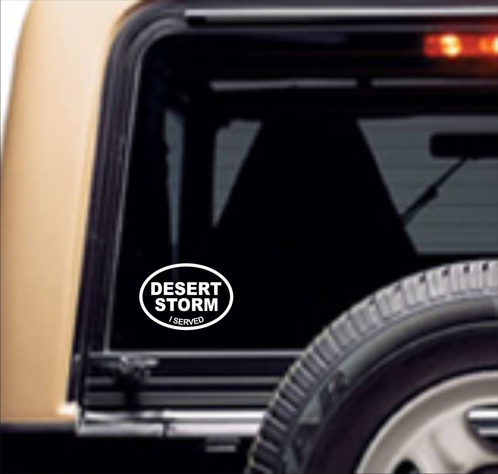 Desert Storm I Served Vinyl Decal Desert Storm Decal Desert - Etsy