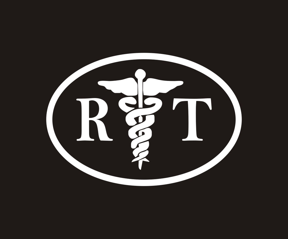 Respiratory Therapist Vinyl Decal RT Vinyl Decal RT Sticker - Etsy