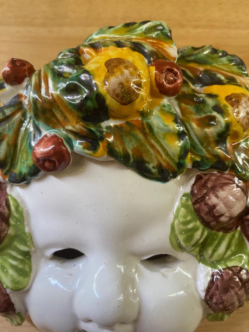 Italian Four Seasons Masks | Made in Italy | Ceramiche Artistiche Katia ...