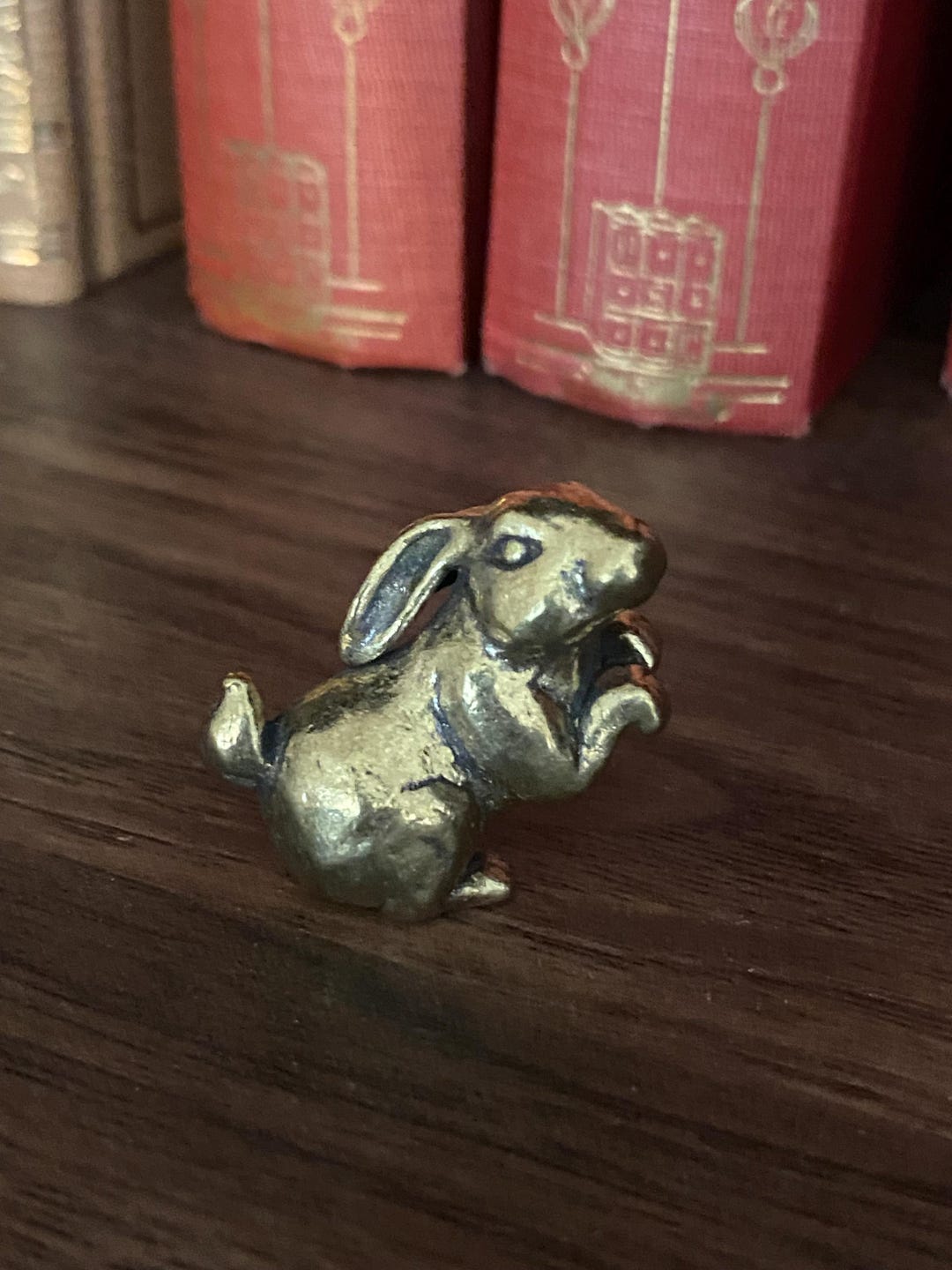 Brass Rabbit Figurine | Mini Brass Rabbit | Brass Bunny | Easter Decor ...