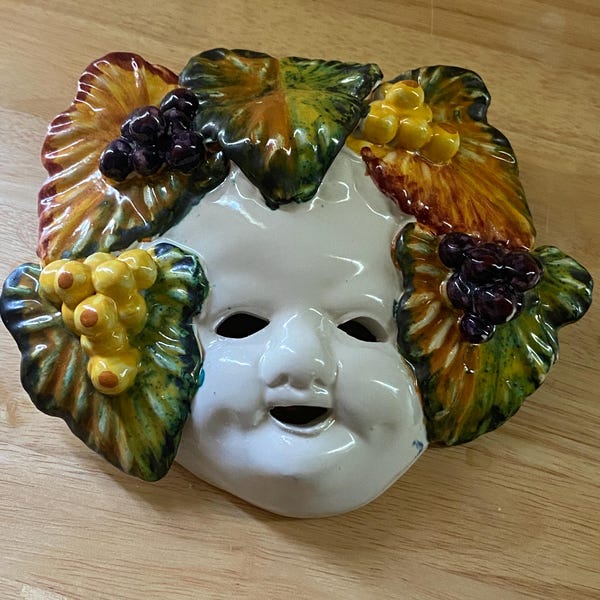 Italian Four Seasons Mask - Etsy