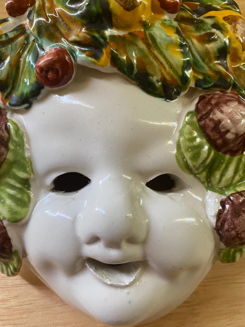 Italian Four Seasons Masks | Made in Italy | Ceramiche Artistiche Katia ...