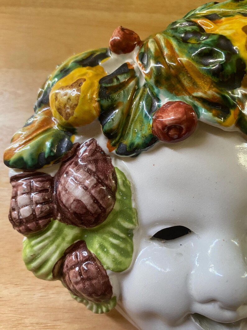 Italian Four Seasons Masks | Made in Italy | Ceramiche Artistiche Katia ...