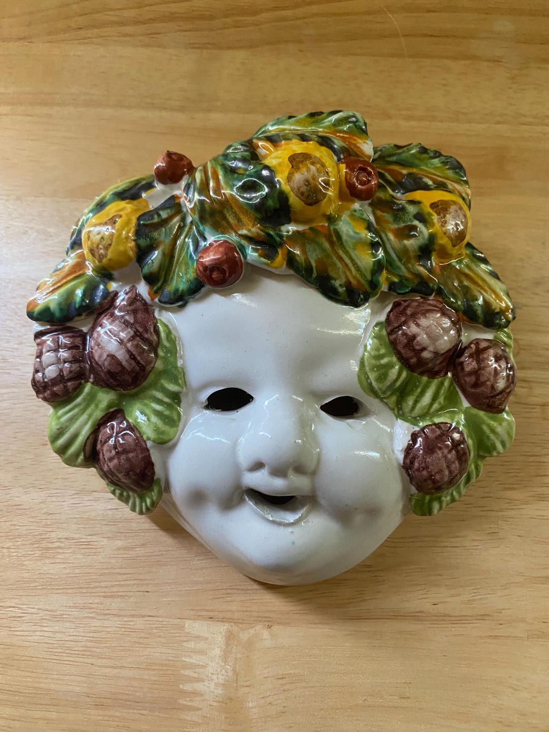 Italian Four Seasons Masks | Made in Italy | Ceramiche Artistiche Katia ...