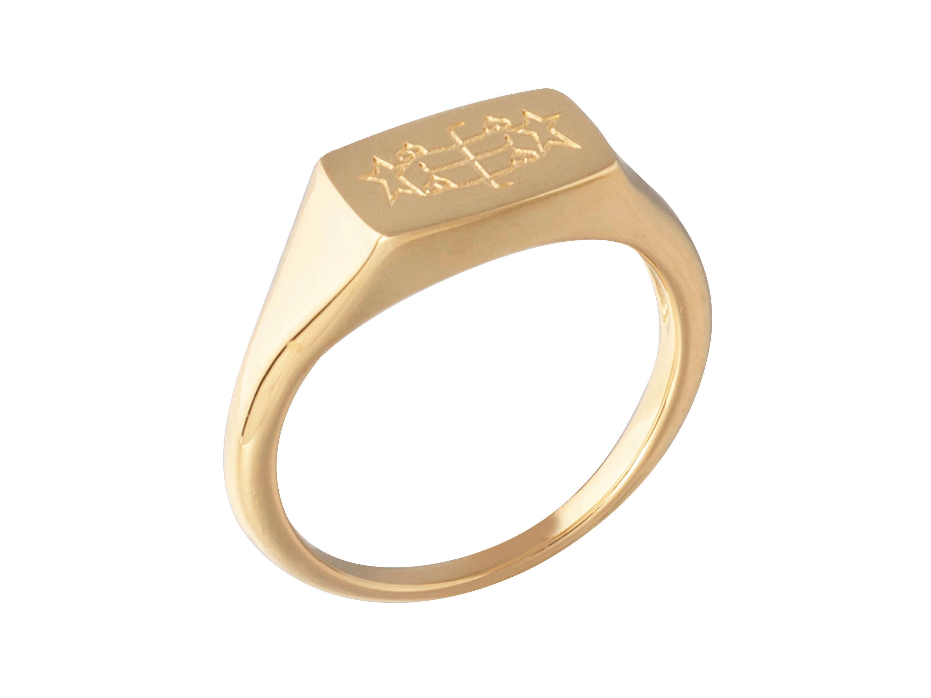 Steadfast Service Baha'i Ringstone Ring - Etsy