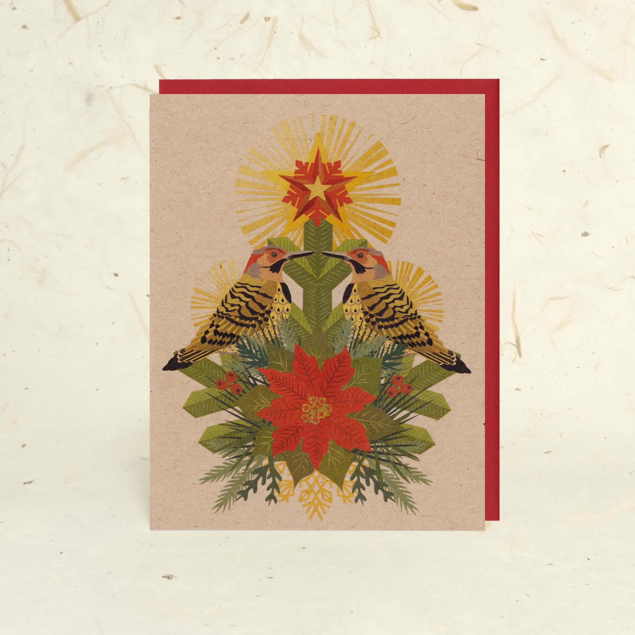 Northern Flicker Holiday Boxed Set of 10 Recycled Cards | Etsy