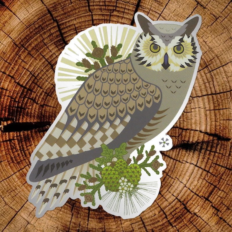 Owl Mirror - Etsy