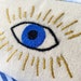 Evil Eye Pouch Hand Embroidery Boho Pouch , Organizer Bag , Travel Bag ...