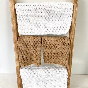 Basic Crochet Dishcloth Pattern - Etsy