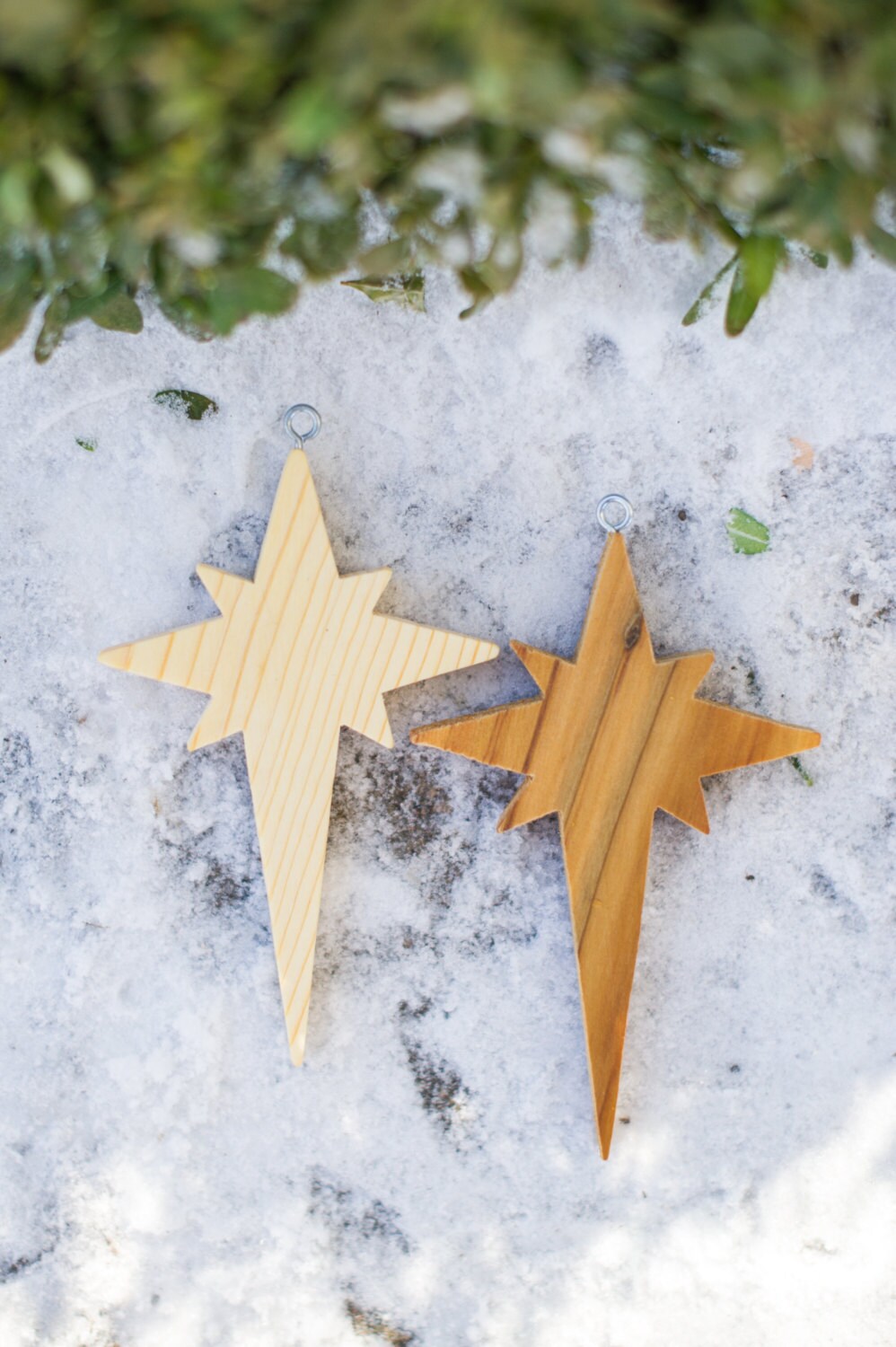 Mini Wooden Bethlehem Star Christmas Ornament - Etsy