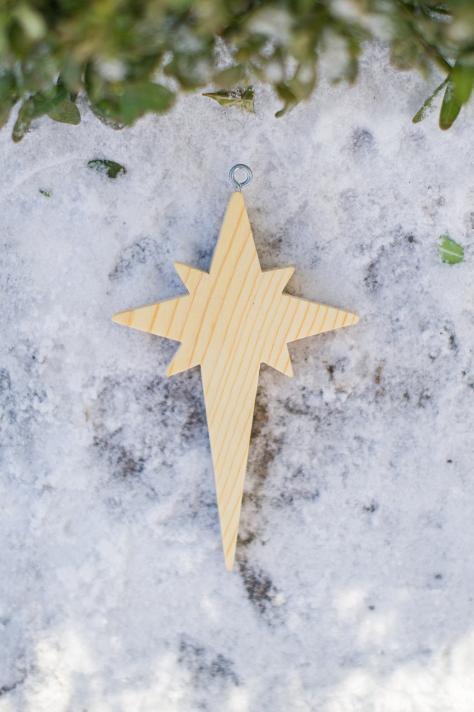 Mini Wooden Bethlehem Star Christmas Ornament - Etsy