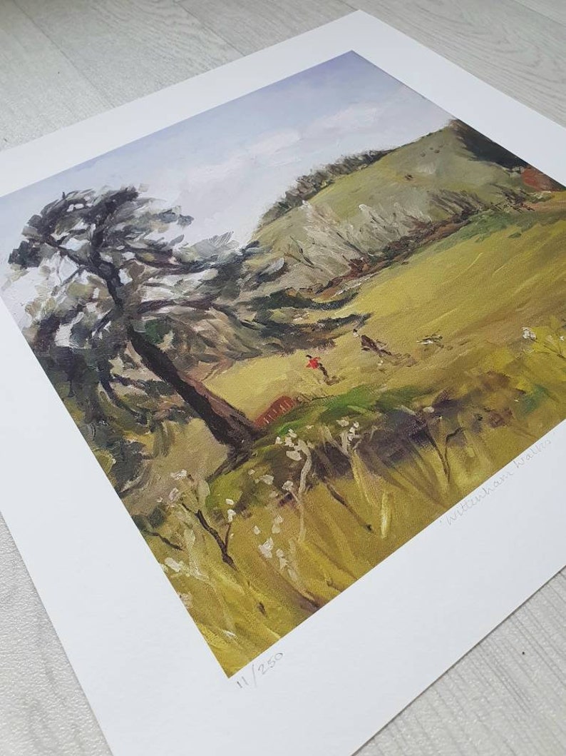 Wittenham Walks Print High Quality Giclee Reproduction of My Original ...