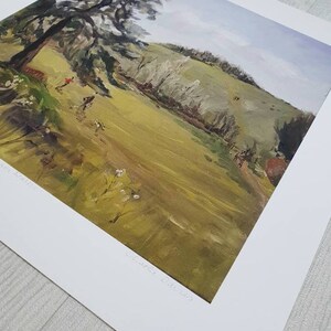 Wittenham Walks Print; High Quality Giclee Reproduction of My Original ...