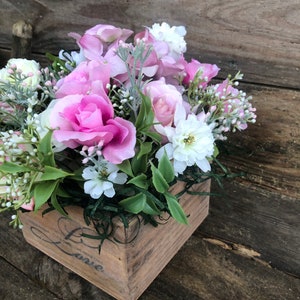 Rustic Farmhouse Floral Wedding or Special Occasion Arrangement in ...