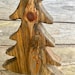 Large 14 Solid Wood Farmhouse Style Christmas Tree or Year Round Tree ...