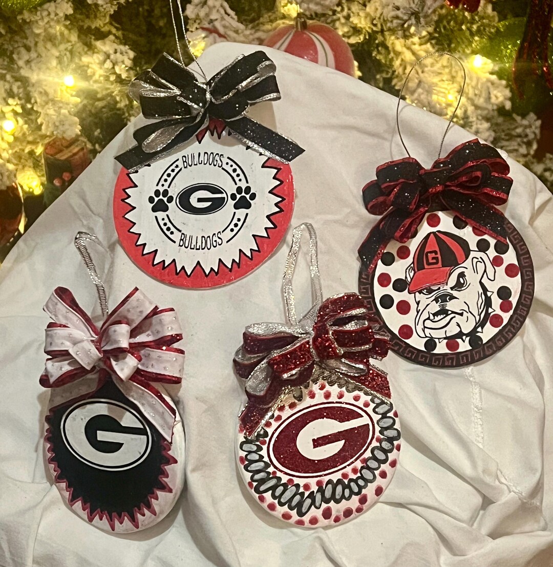 Georgia Colors Christmas Ornaments (sold Separately) - Etsy