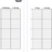 PDF Printable 2024 Weekly Planner - Vertical Days 4 Sections - Etsy