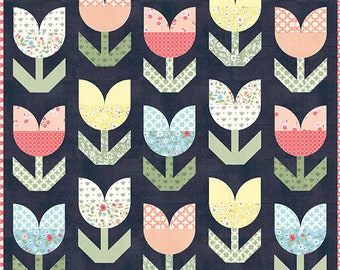 Tulip Quilt Pattern - Etsy