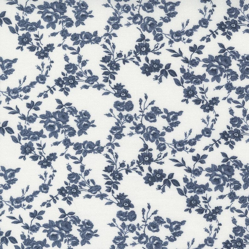 Nantucket Summer Surfside Floral Fabric by Camille Roskelley for Moda ...