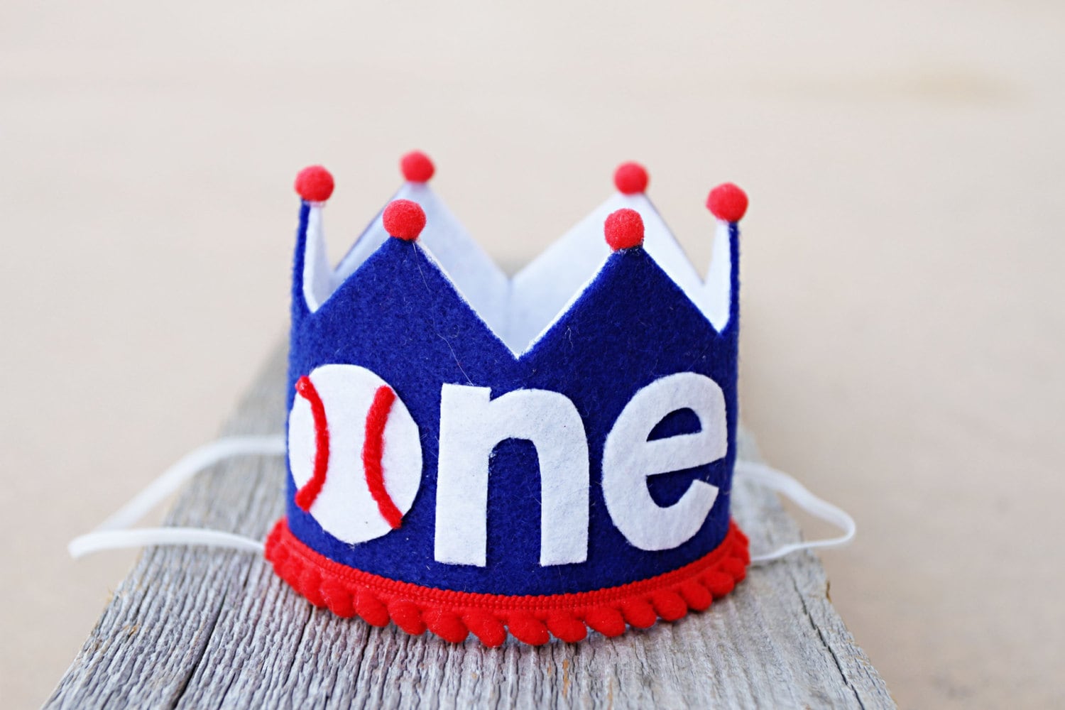 Boys 1st Birthday Baseball Crown Boys First Birthday Rookie - Etsy