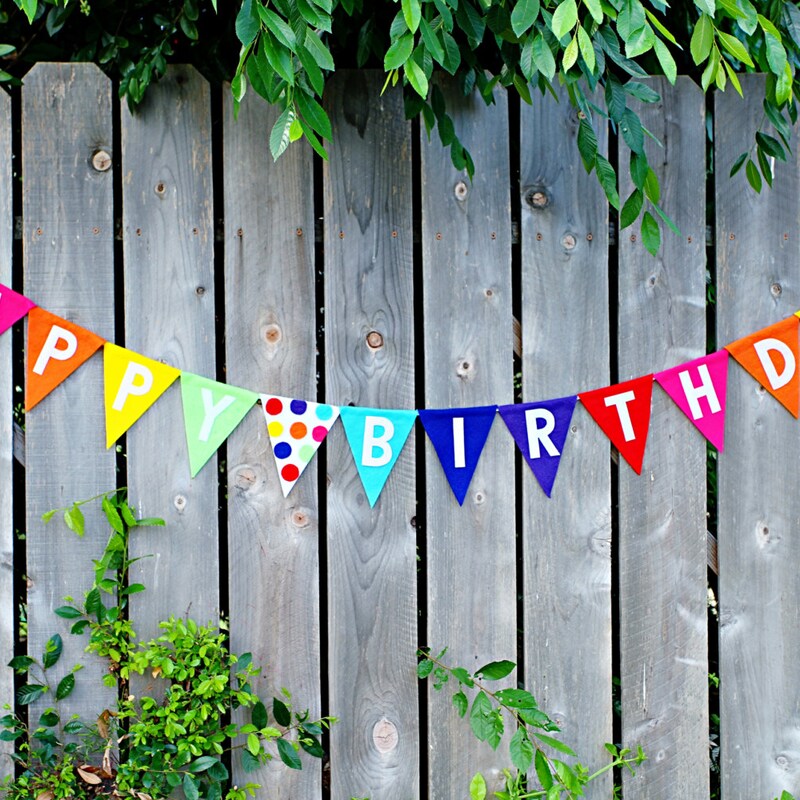 Pennant Banner - Etsy