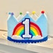 Boy Rainbow Crown Rainbow Baby First Birthday Crown 1st Birthday ...