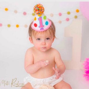 Strawberry Birthday Hat - Berry First Birthday Hat- Berry Sweet Party ...