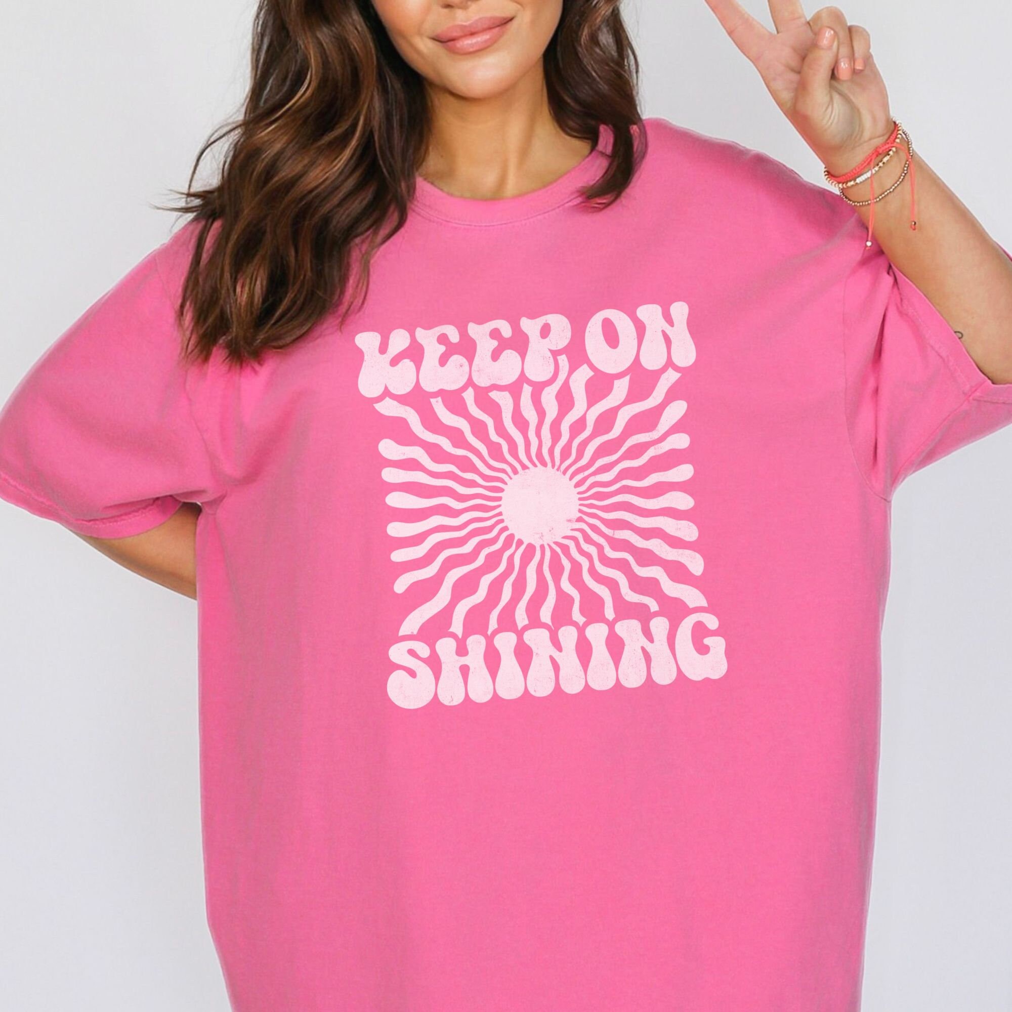 Keep on Shining Sunshine Shirt Here Comes the Sun VSCO Shirt Summer ...