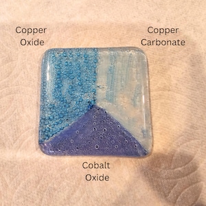 Copper Oxide Powder for Blue Bubbles in Fused Glass - Etsy