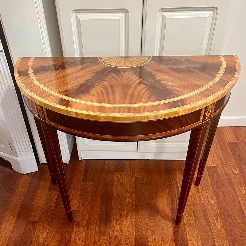 Demilune Table - Etsy