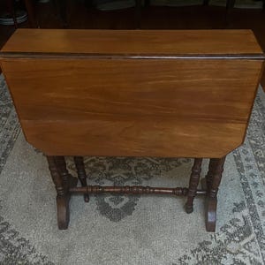Antique English Gateleg Table Drop Side Southerlsnd - Etsy