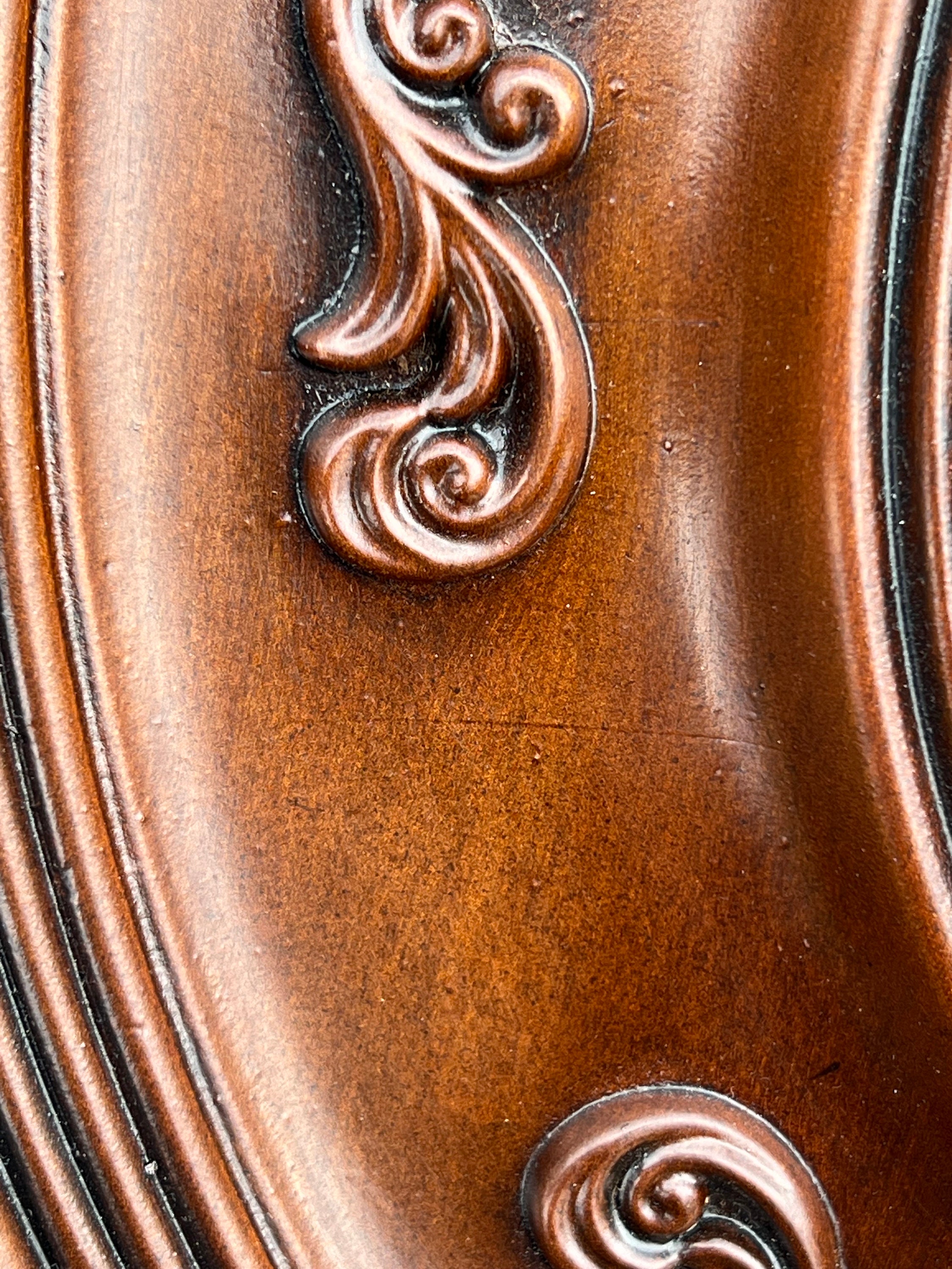 Traditional Cherry Ceiling Medallion 20 Faux Wood Grain Hand Painted by ...