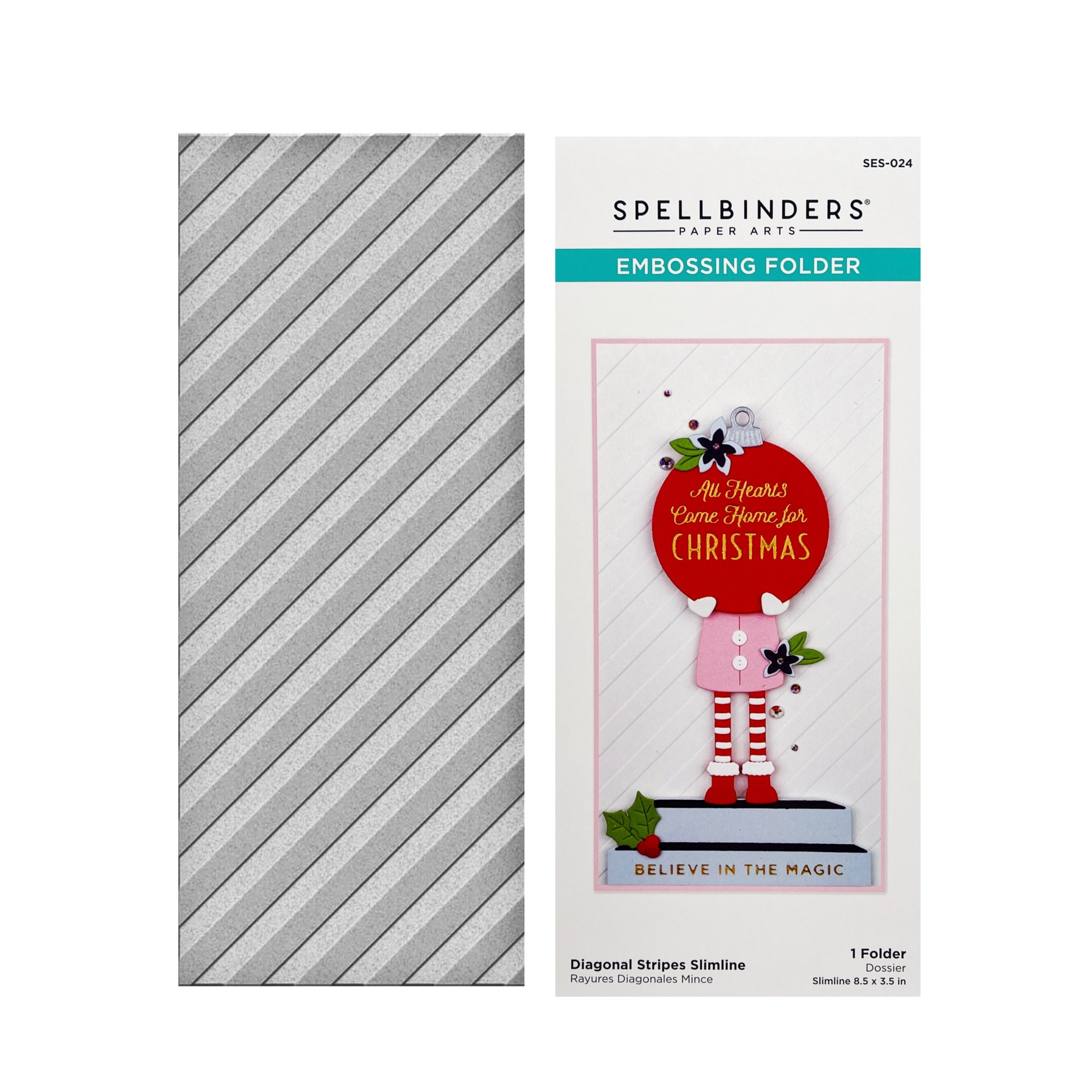 Craft Supplies & Tools Embossers Embossing folder Distressed Lines 3D ...