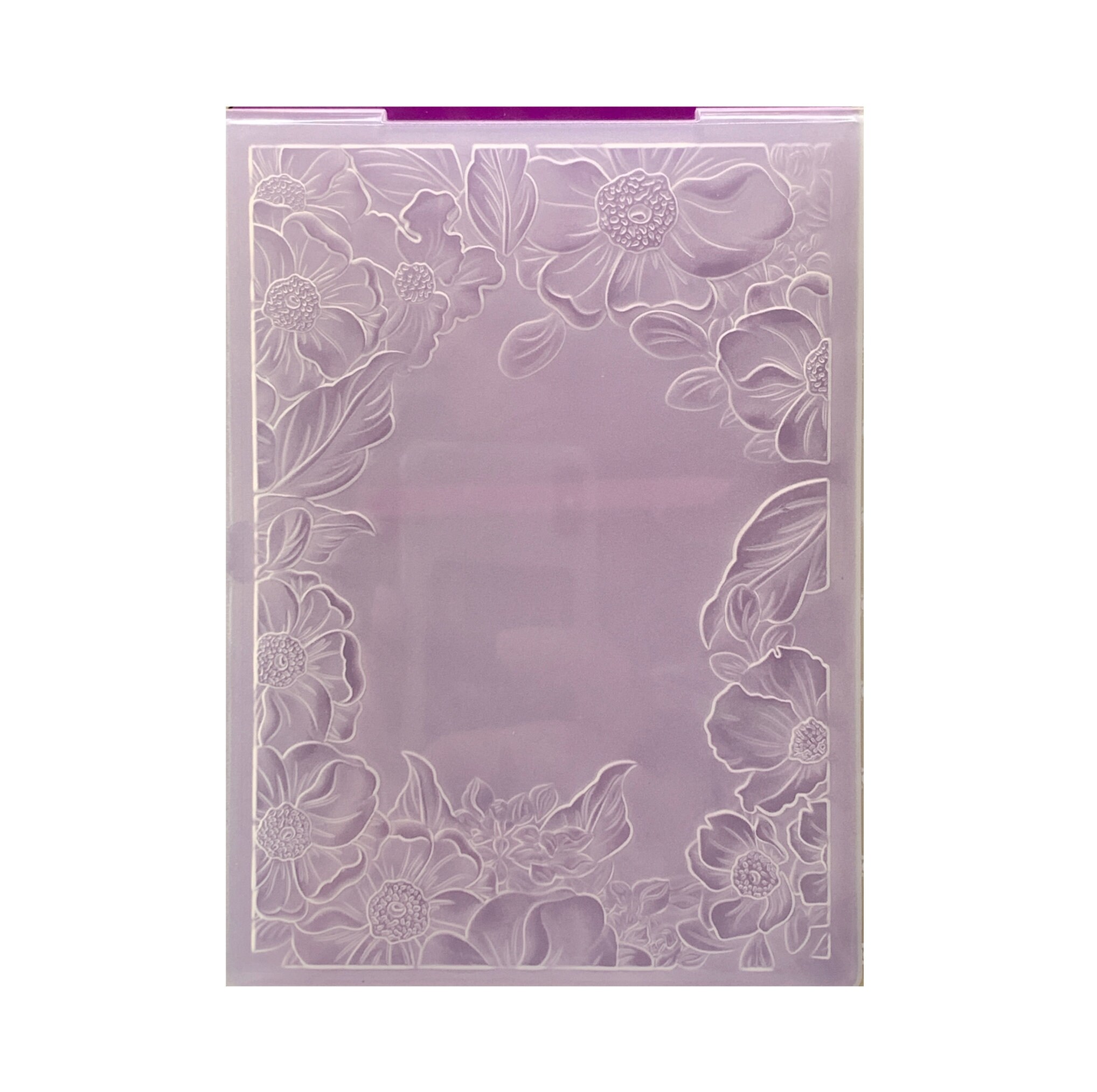Embossing Folder Flower Frame 3D Flowers by Nellie Snellen - Etsy