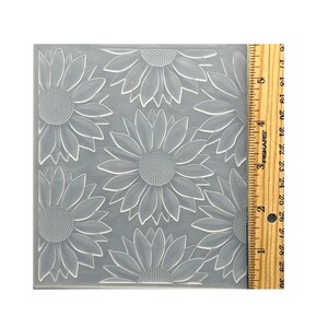 Sunflower Embossing Folder 3D Lisa Horton Flower Craft Folders - Etsy