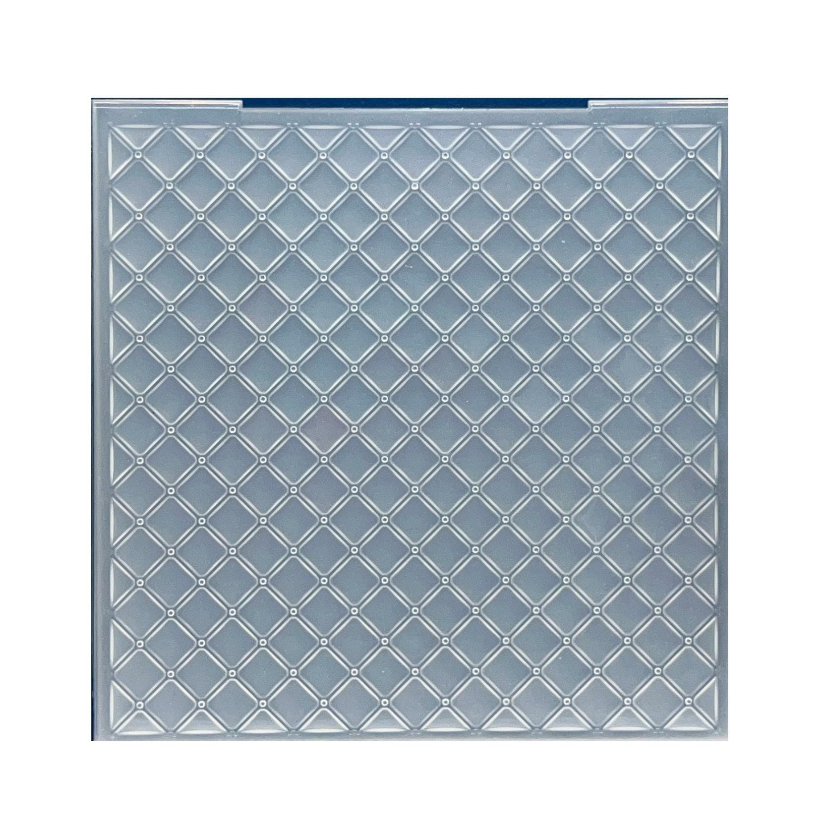 Padded Quilt 3D Embossing Folder Lisa Horton Diamond Craft - Etsy