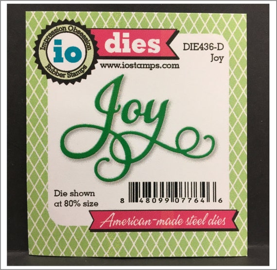 suitable for most die cutters Joy DIE-Impression Obsession 436d ...