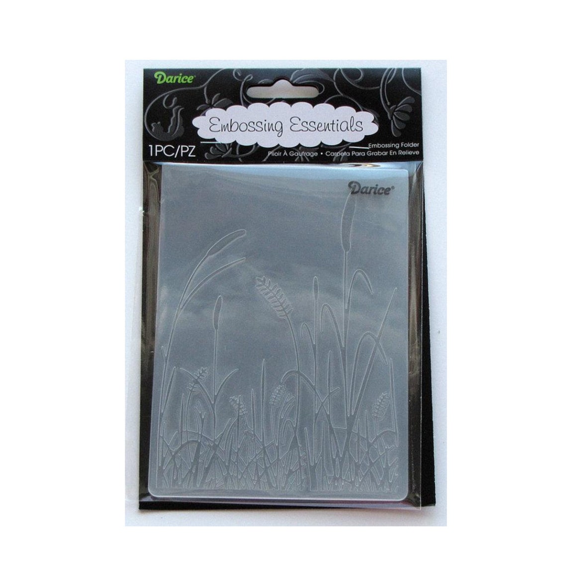 Embossing folder Cattails by Darice Craft Folders | Etsy