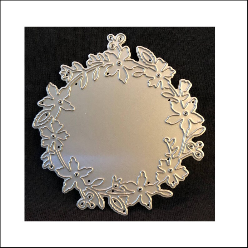 Devonshire Wreath Metal Craft Die Memory Box Cutting Dies | Etsy