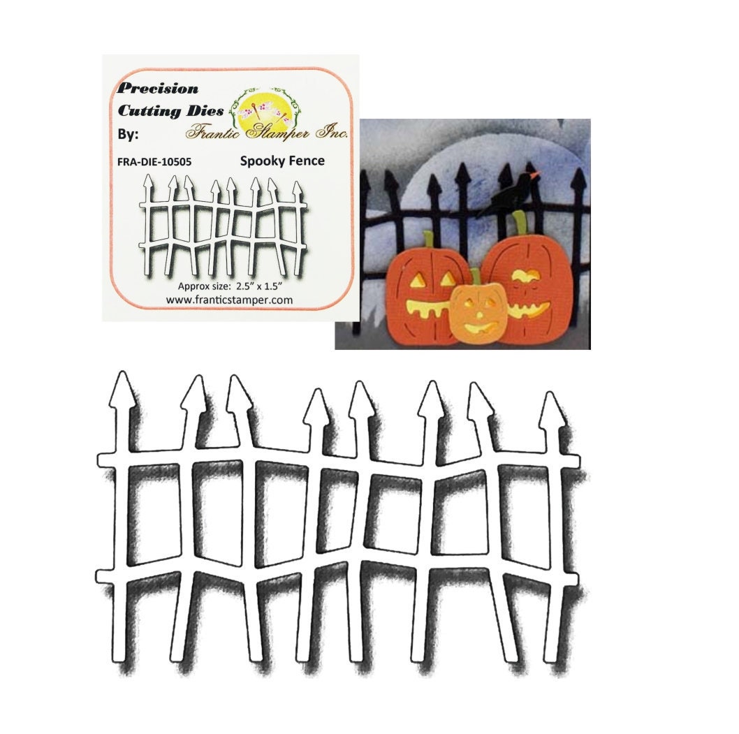 Spooky Fence Clipart Free