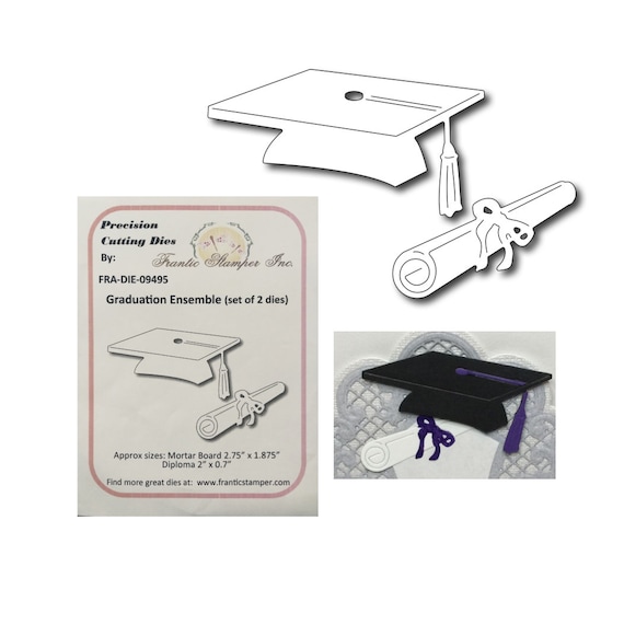 Craft Supplies & Tools Papercraft Stamping Graduation Hat metal die cut ...