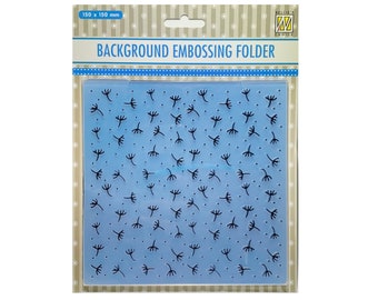 Embossing Folder Wisteria Flowers Nellie Snellen Folders | Etsy