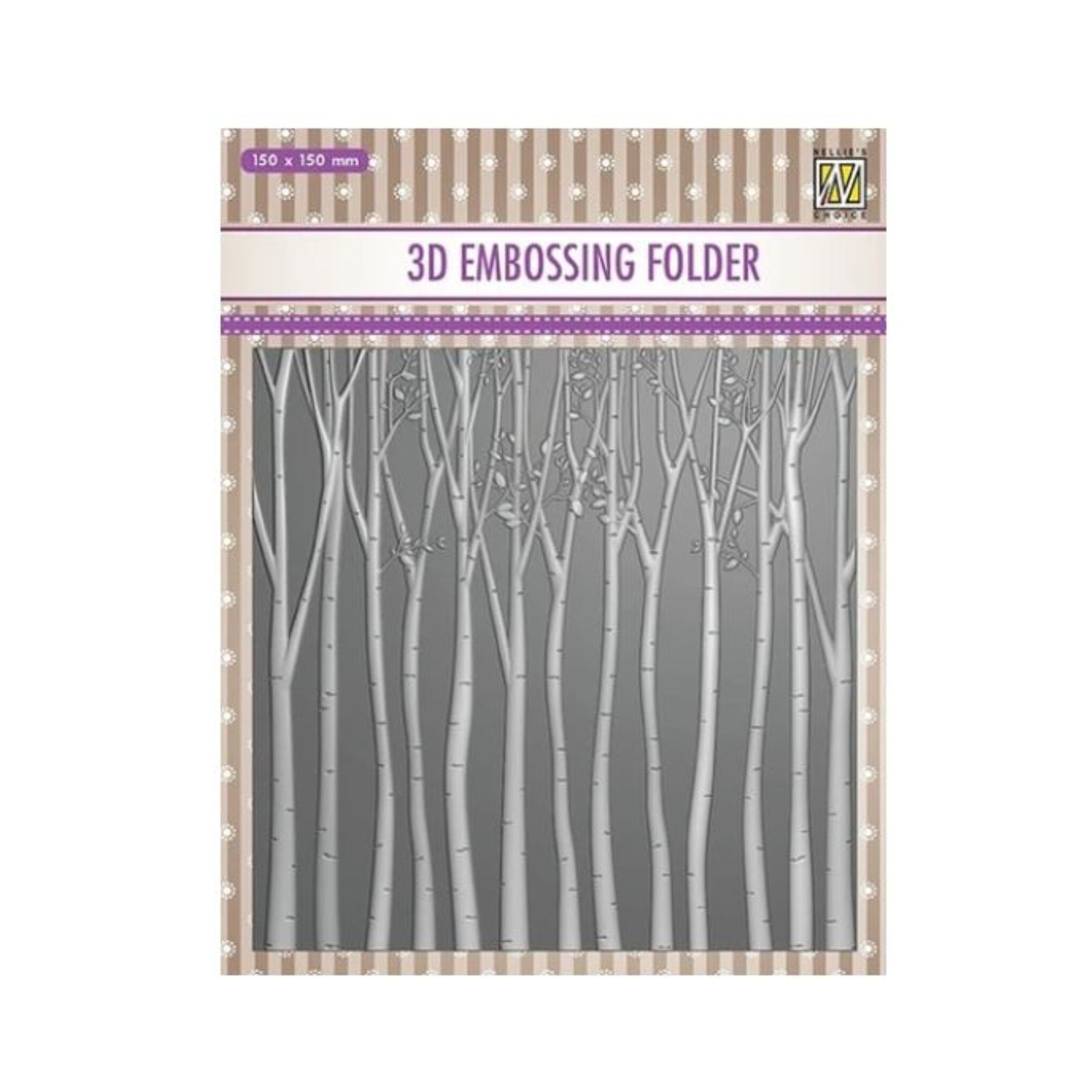 Embossing Folder Trees 3D Nellie Snellen Craft Folders - Etsy
