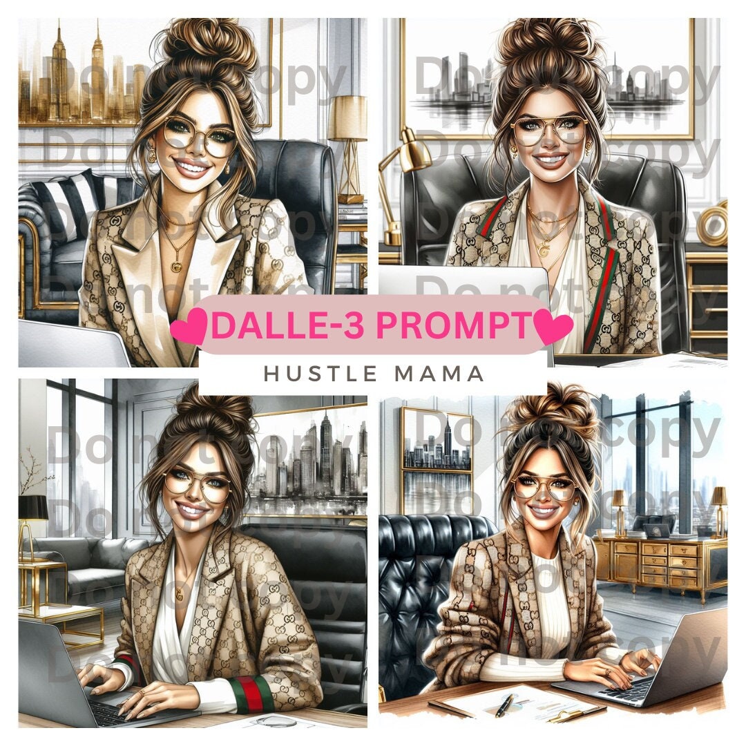 DALLE-3 & Chat GPT Ai Art Image Prompt Hustle Mama - Etsy